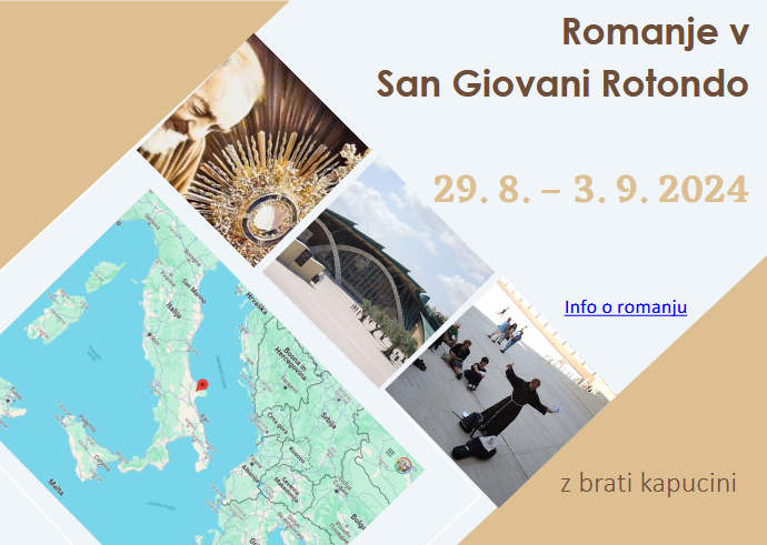 Romanje v San Giovanni Rotondo - Bratje kapucini